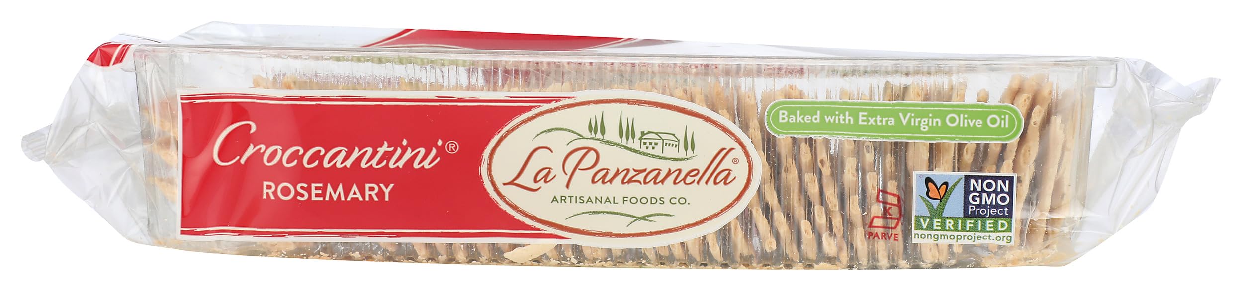 La Panzanella, Rosemary Mini Croccantini Cracker, 6 Ounce