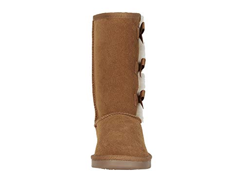 Koolaburra by UGG Kid's Victoria Tall Fashion Boot, Chestnut, 13 Youth US Little Kid