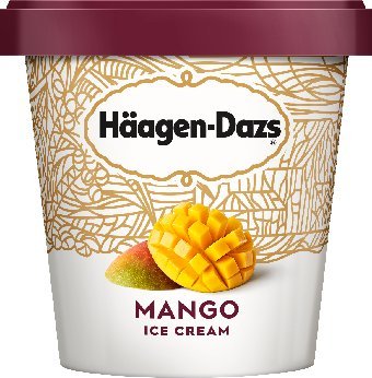 Haagen-Dazs, Destination Series Mango Ice Cream, Pint (8 Count)