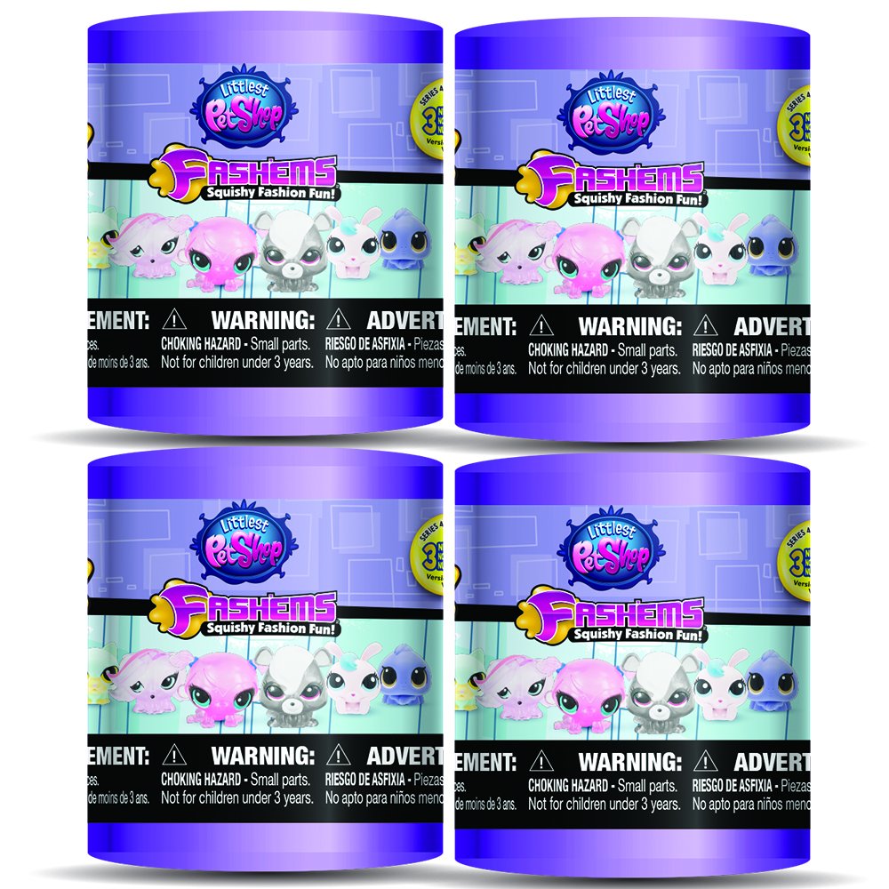 Tech 4 Kids Littlest Pet Shop Mashems Fashems Blind Pack Capsule - 4 Pack (4 Capsules Per Order)