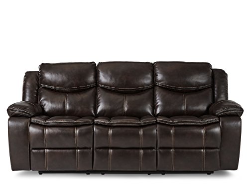 Homelegance Bastrop Double Reclining Sofa (Manual), Brown