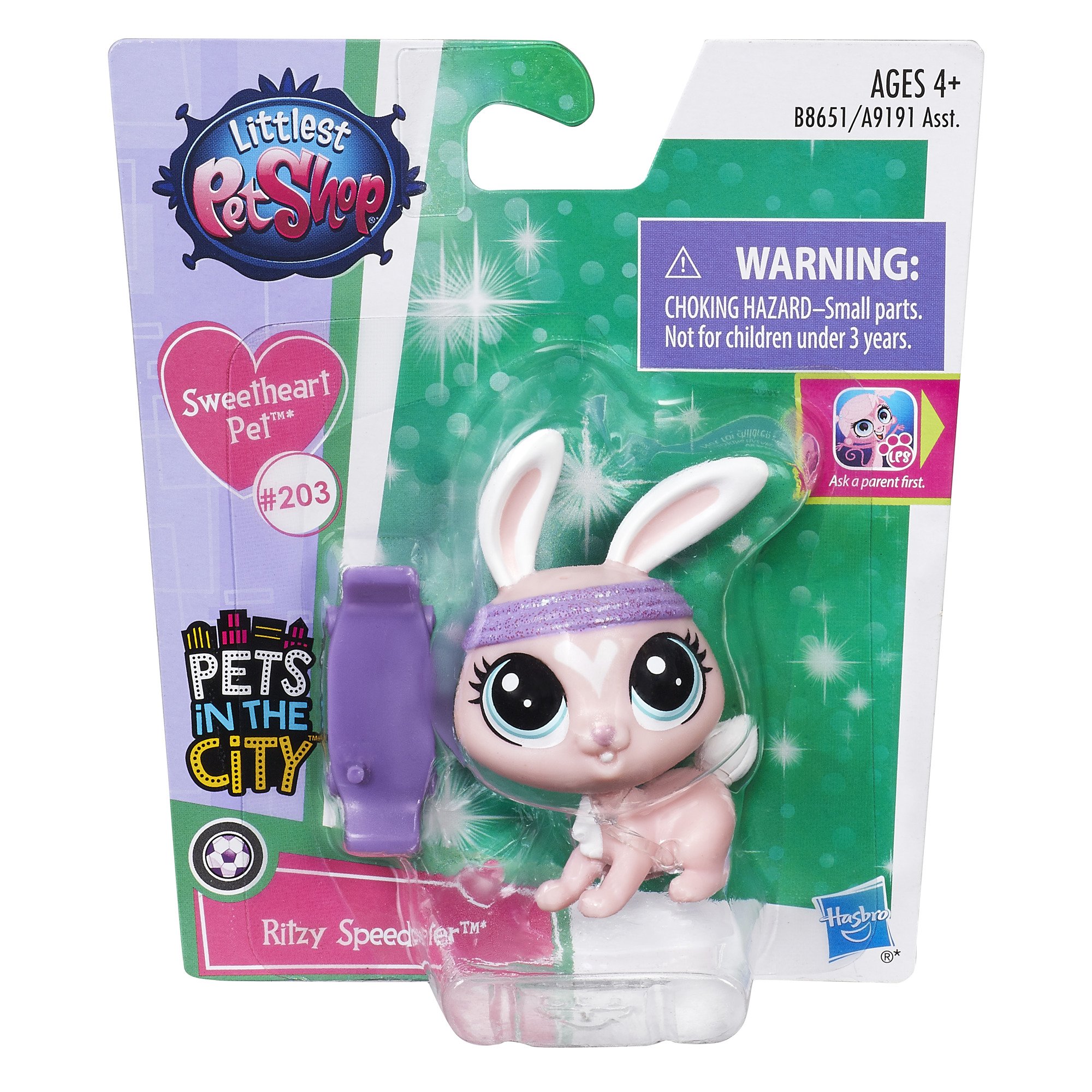 Littlest Pet Shop Glitz Bunny Doll