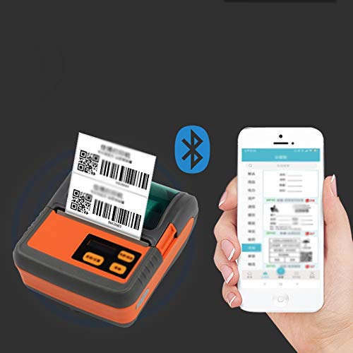 LIUYUNQI Handheld Portable Direct Thermal Mobile Receipt Barcode Waybill Label Printer M421