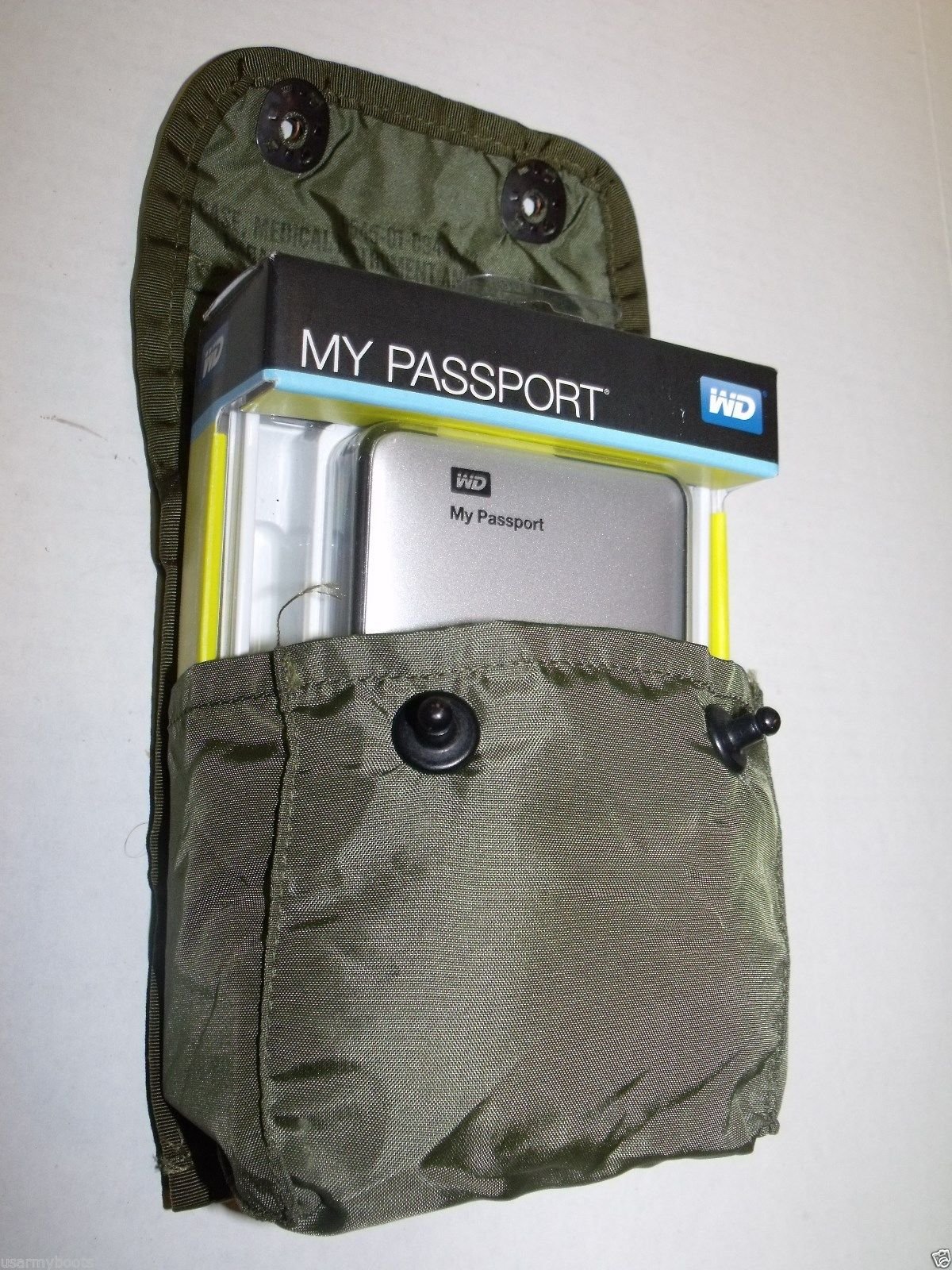 Ambassador Bags & Spats US Army Military Alice First AID CASE Medical Pouch Bag OD Olive Green