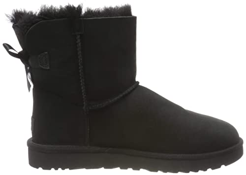 UGG Women's Mini Bailey Bow Ii Boot, Black, 09