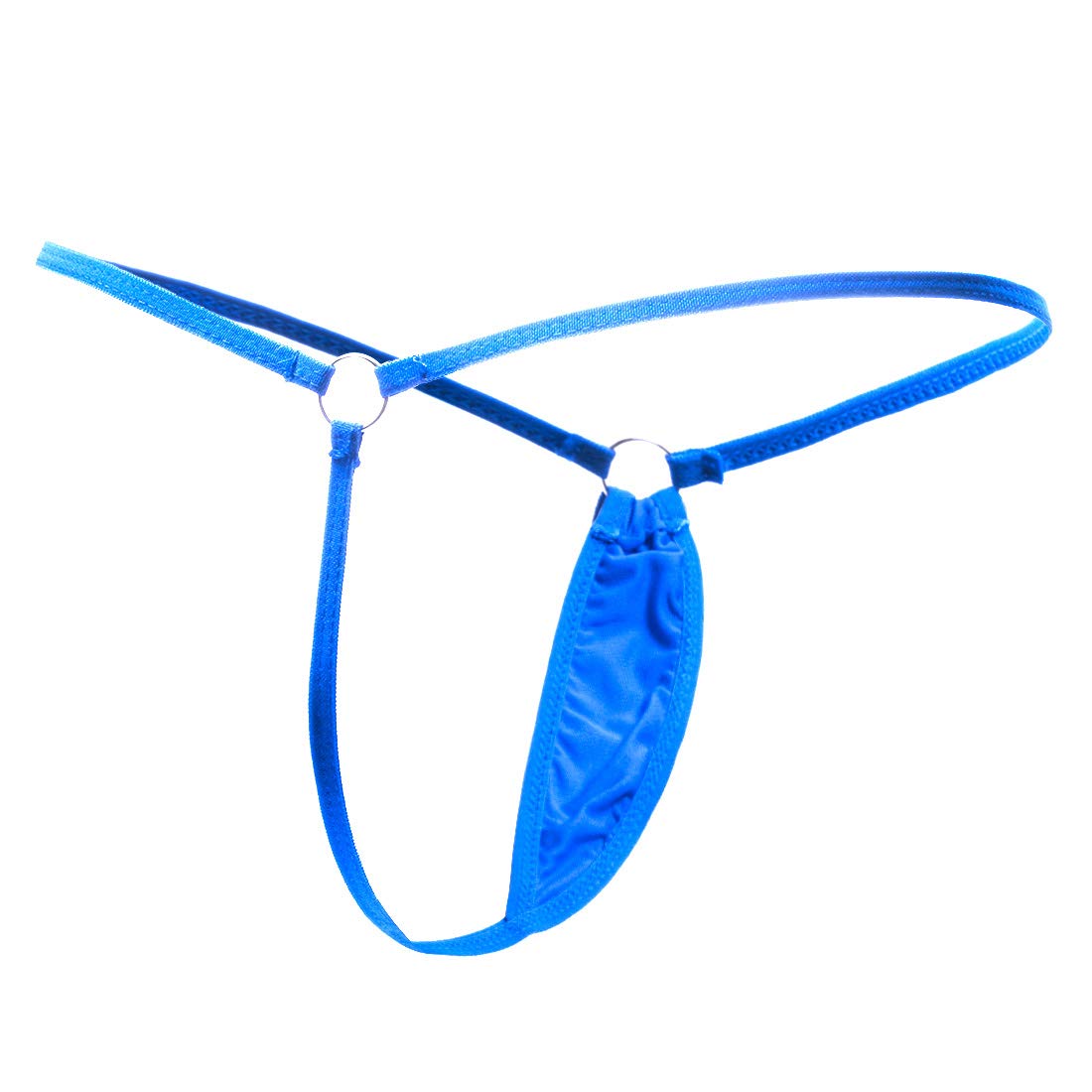 ETAOLINE Women's Low Rise Sexy Underwear Y-Back G-string Lingerie Thong Panty Royalblue