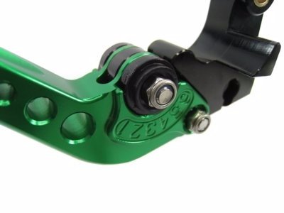 Keewor CNC Adjustable Short Brake Clutch Levers for Yamaha YZF R1 2004-2008 YZF R6 2005-2016 R6S CANADA VERSION 2006 R6S EUROPE VERSION 2006-2007 Green
