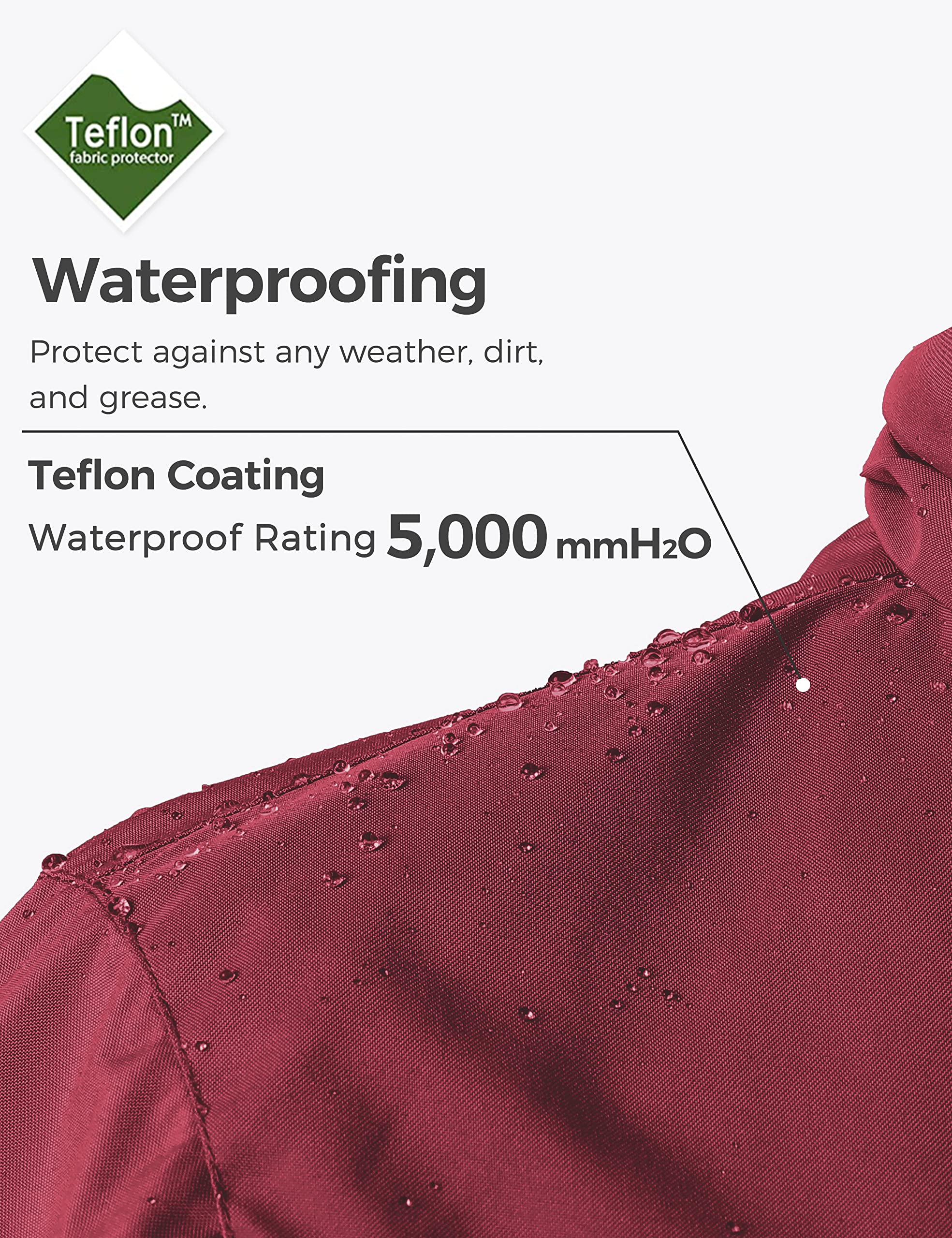 wantdo Women's Winter Snow Coat Mountain Skiing Jacket SoftShell Windbreaker Jacket Wine Red XL