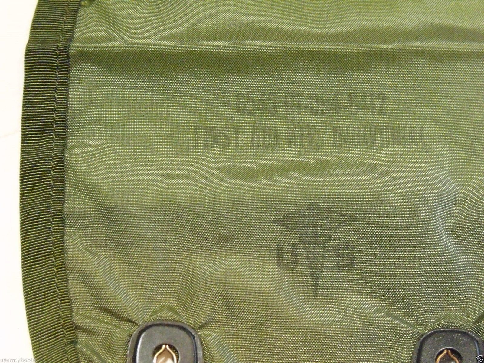 Ambassador Bags & Spats US Army Military Alice First AID CASE Medical Pouch Bag OD Olive Green