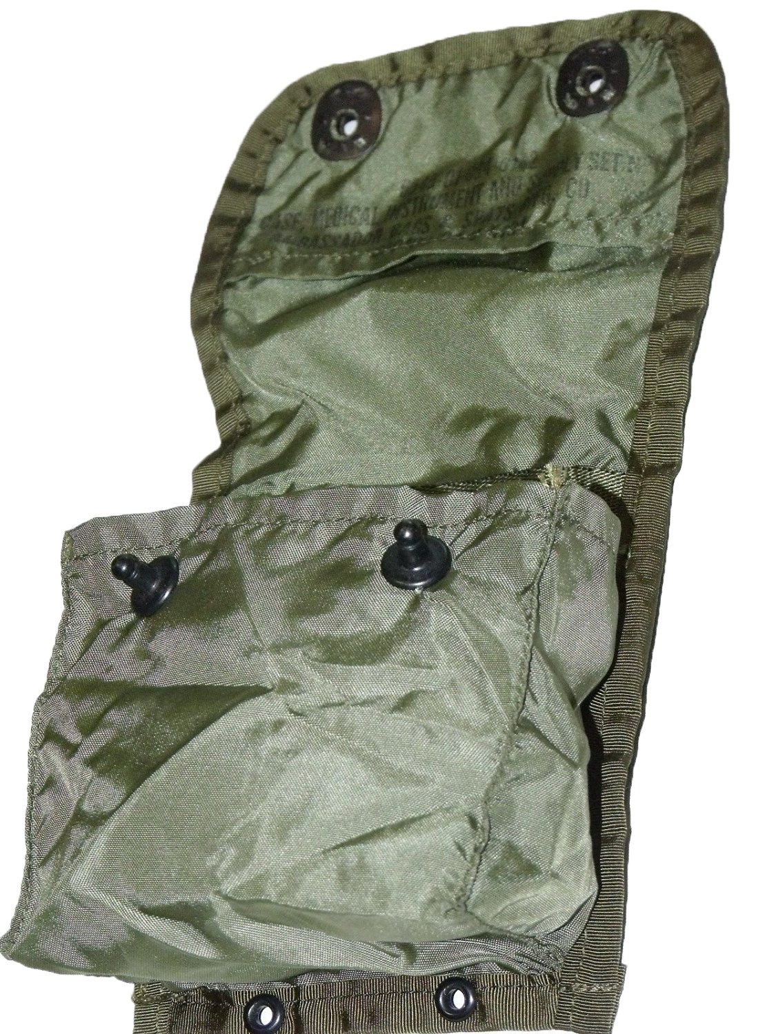 Ambassador Bags & Spats US Army Military Alice First AID CASE Medical Pouch Bag OD Olive Green