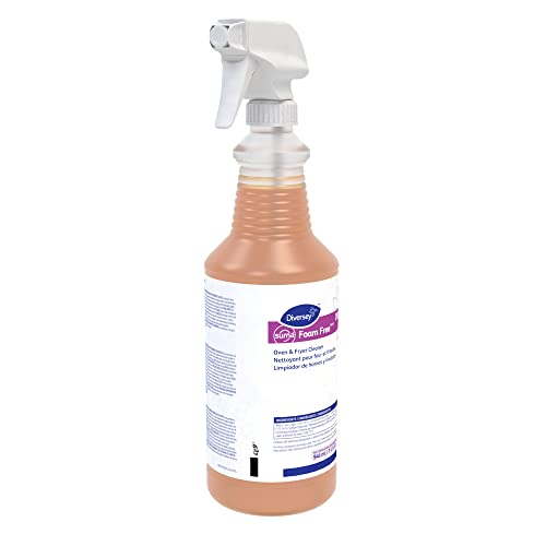 Diversey Suma 903529270 Foam Free Liquid Oven Cleaner and Degreaser D9.6, 12 x 32 oz./946 mL Spray Bottles (Pack of 12)