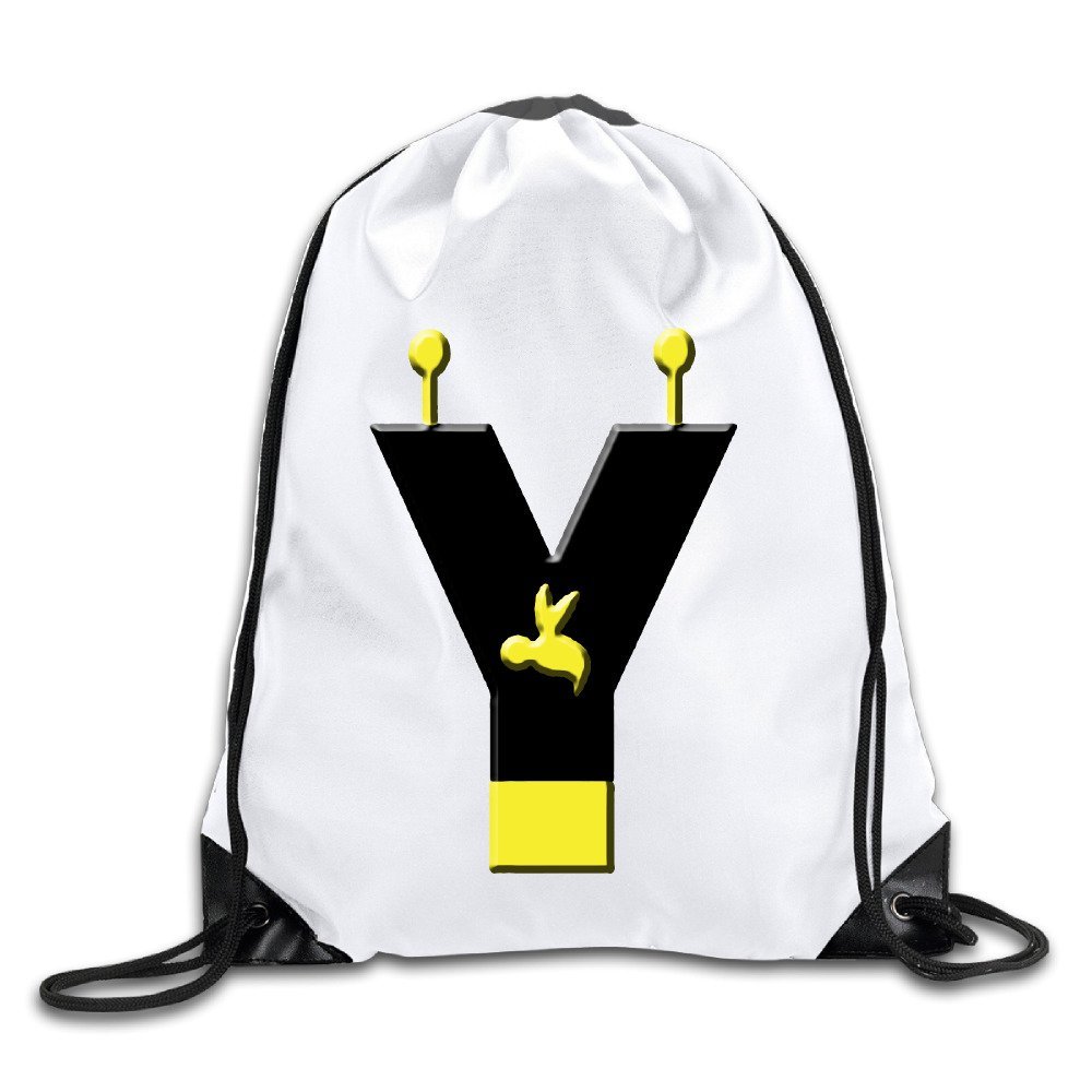 Logog 8 Creative Super Y Cinch Sack Custom Drawstring Tote Bags Pack Pockets