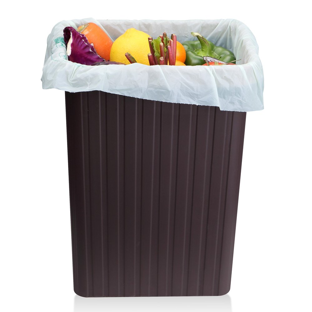 Compostable Bags, 2.6 Gallon Food Scraps Yard Waste Bags, 300 Count, Extra Thick 0.71 Mil. ASTM D6400 Compost Bags Small Kitchen Bag Certified by BPI and TÜV AUSTRIA
