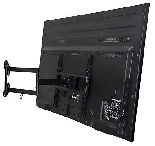 Mount-It! Full Motion TV Wall Mount | Long Arm TV Mount with 24 Inch Extension | Fits 32 to 55 Inch TVs with Up to VESA 400 x 400, 77 Lbs Capacity