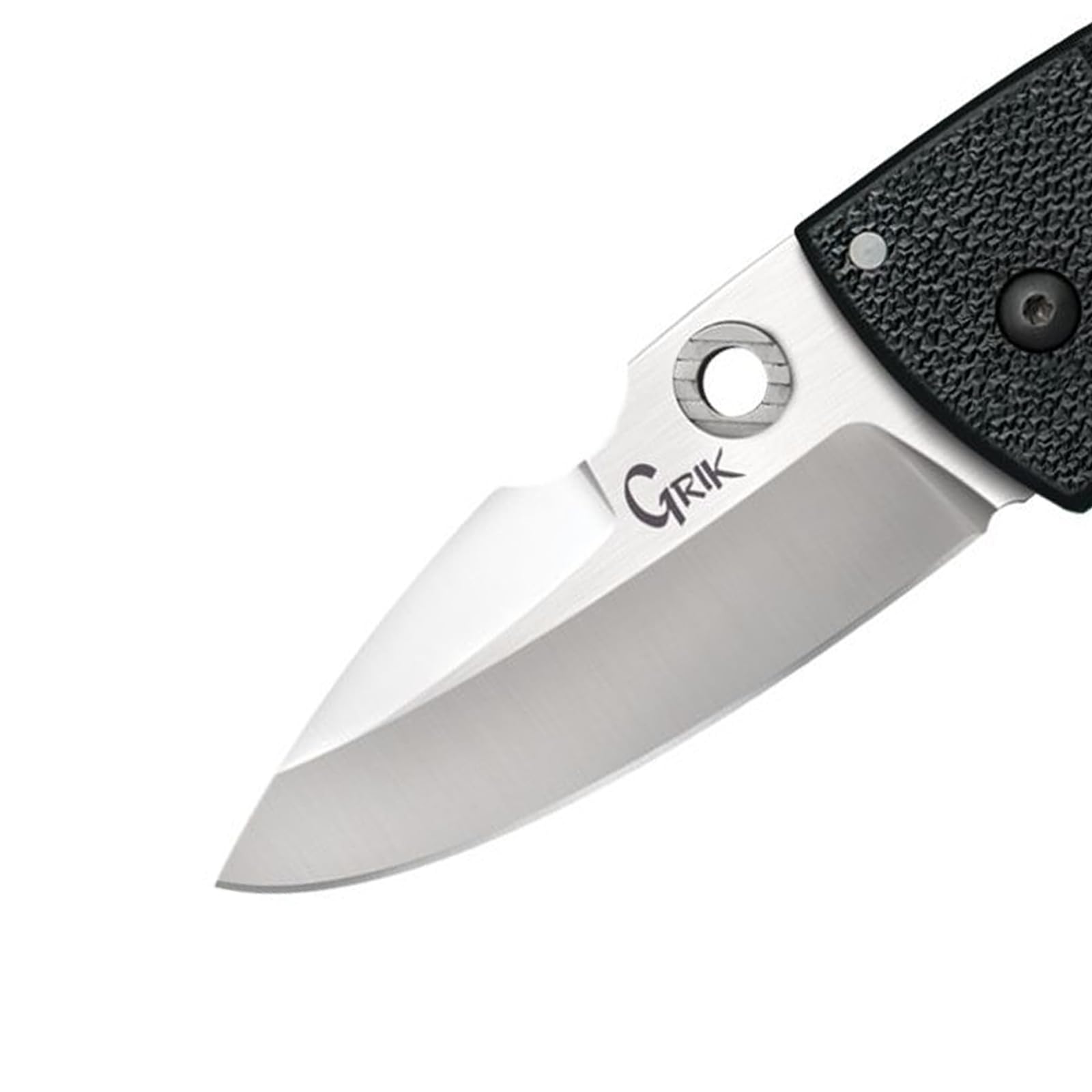 COLD STEEL Grik 3" AUS8A Spear Point Razor-Sharp Blade 3.875" GFN Handle Everyday Carry Versatile Pocket Folding Knife w/Tri-Ad Lock