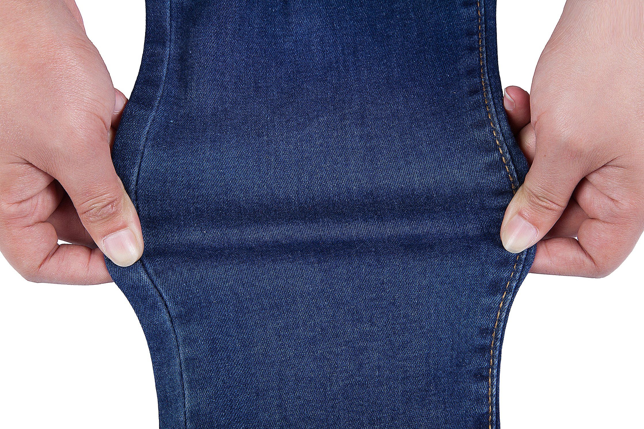 Boy's Blue Skinny Fit Ripped Destroyed Distressed Stretch Slim Denim Jeans Pants, Size 8