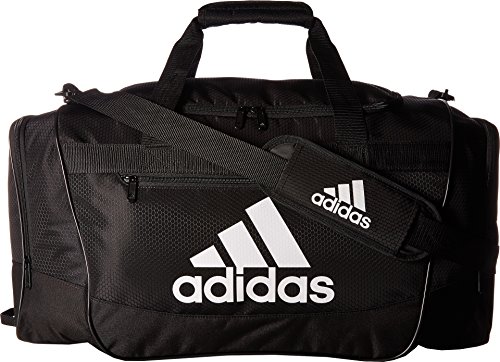 adidas Defender III Medium Duffel, Black/White