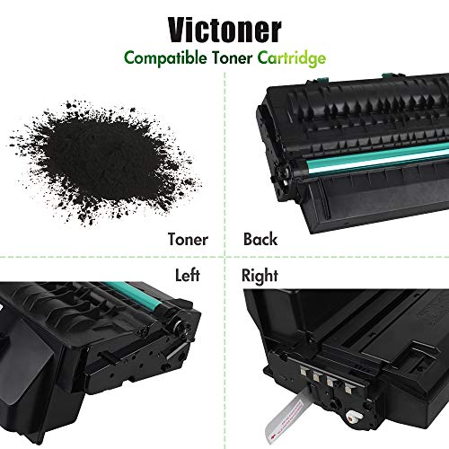 Victoner Compatible Toner Cartridge Replacement for Samsung 203L MLT D203L MLT-D203L MLTD203L Proxpress M3320ND M3870FW M4020ND M3370FD M3820DW M4070FR M4070FX Printer (Black, 2-Pack)