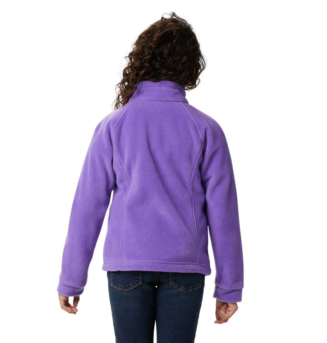 Columbia Baby Girls Benton Springs Fleece Jacket, Grape Gum, X-Small