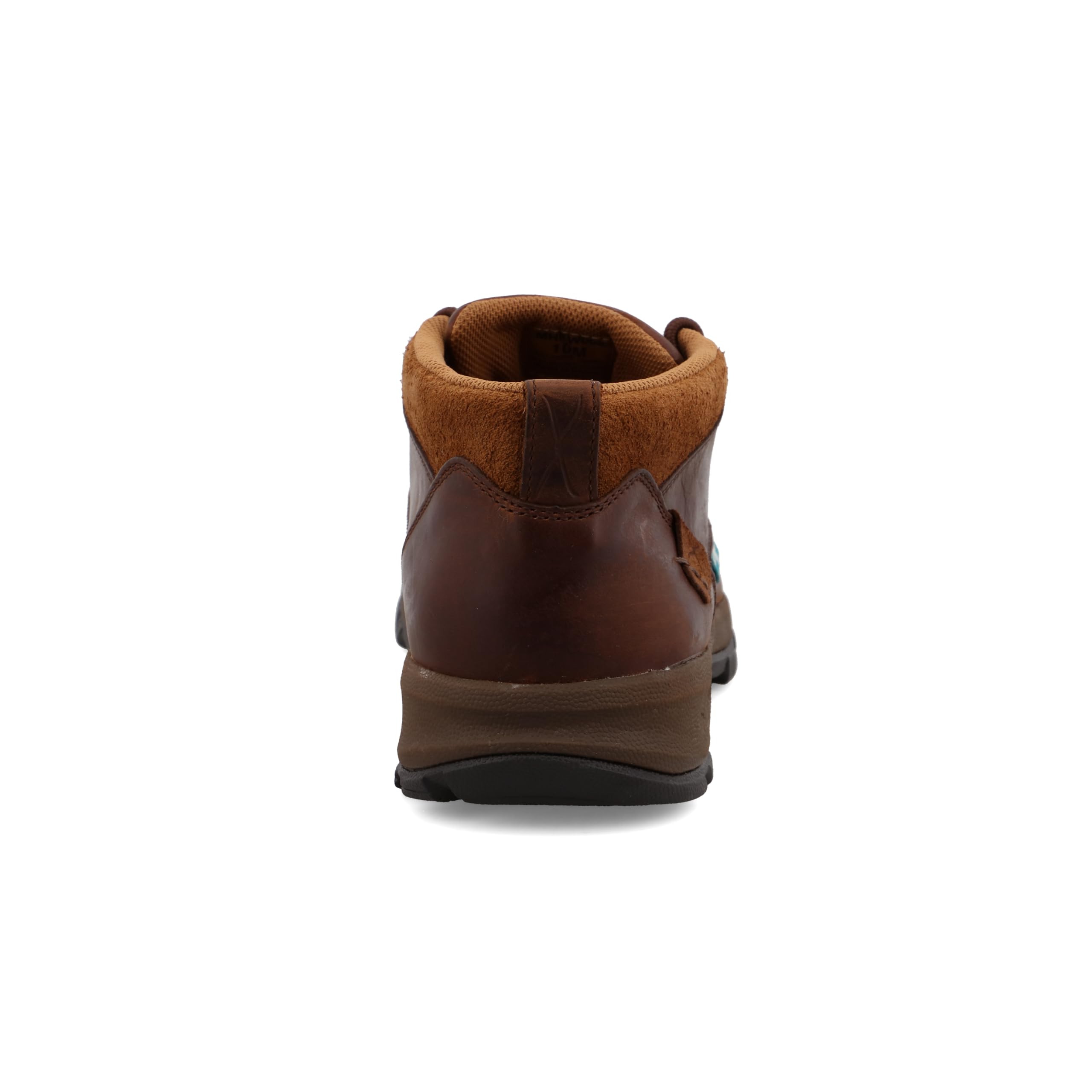 Twisted X Men's 4" Hiker Boot, Moc Toe, Dark Brown, 12 M