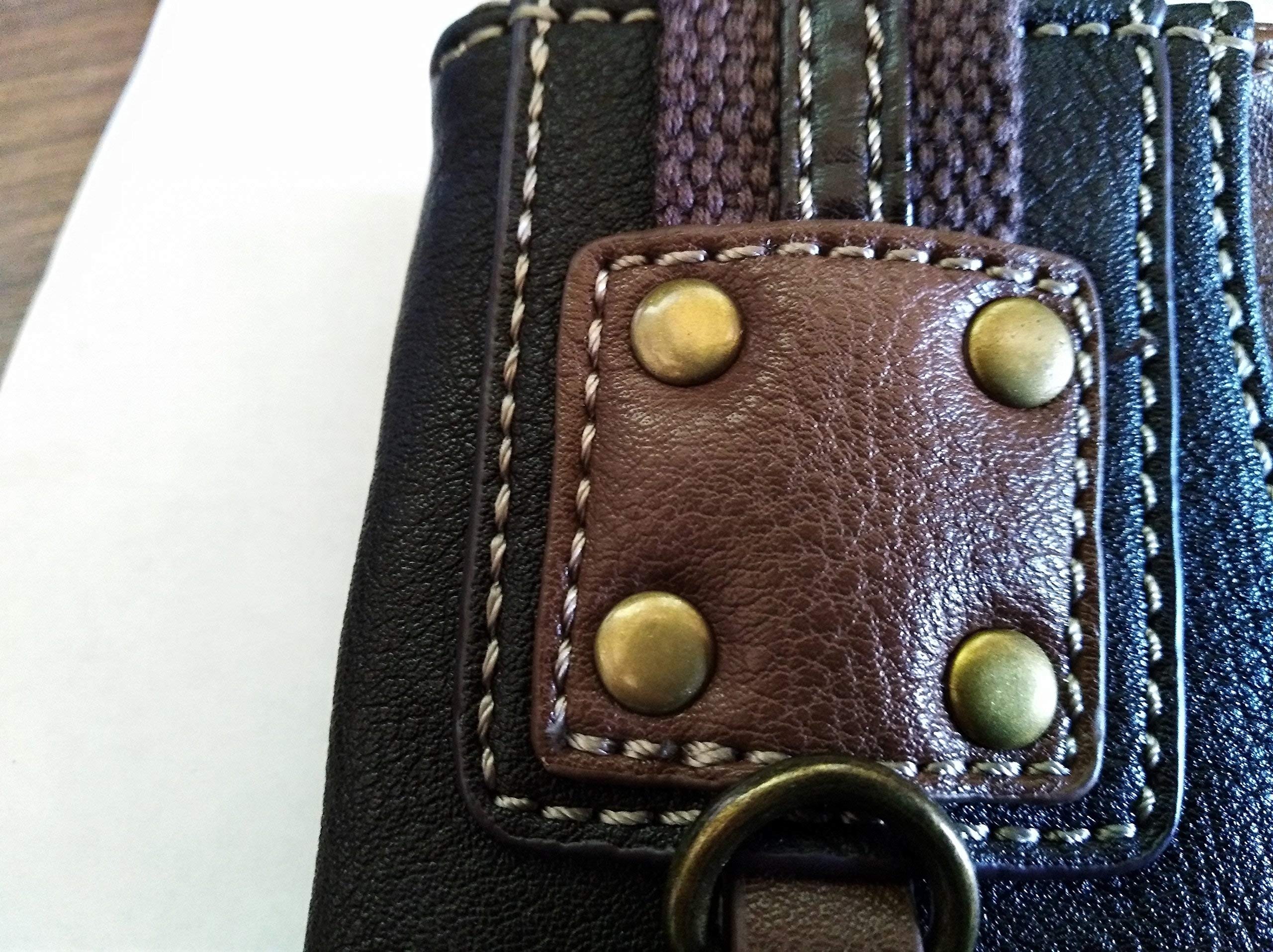 CHALA SWING Pack Cross Body Small Purse with Metal Mini Keychain (813-DB-OWL)