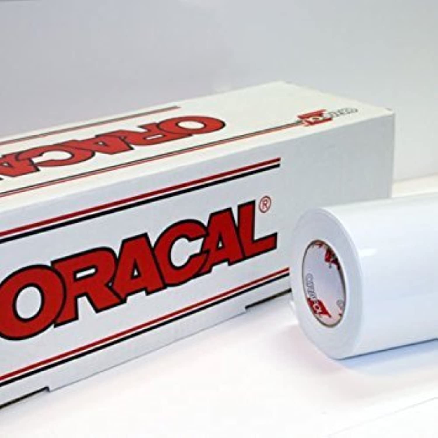 24" x 10 Ft Roll of Oracal 651 White Vinyl for Craft Cutters and Vinyl Sign Cutters