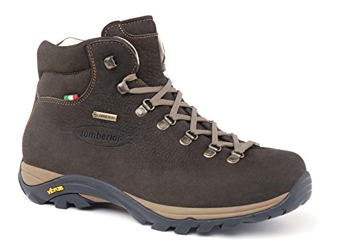 Zamberlan Men's 320 Trail LITE EVO GTX Dark Brown Leather Hiking Boots Size 45H / 11