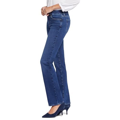 NYDJ Women's Marilyn Straight Denim Jeans, Cooper, 10