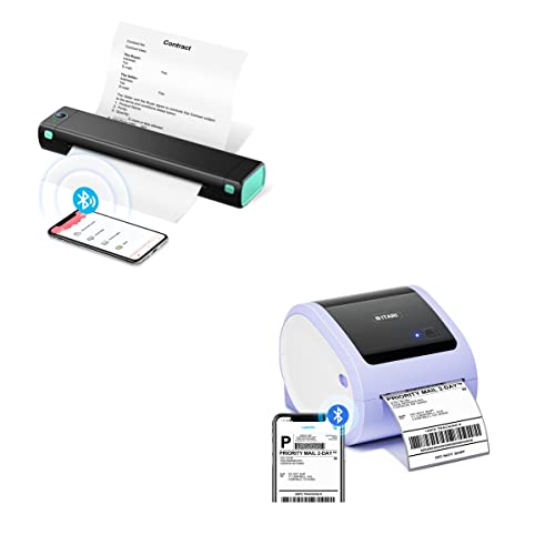 Itari Portable Printer and Bluetooth Shipping Label Printer