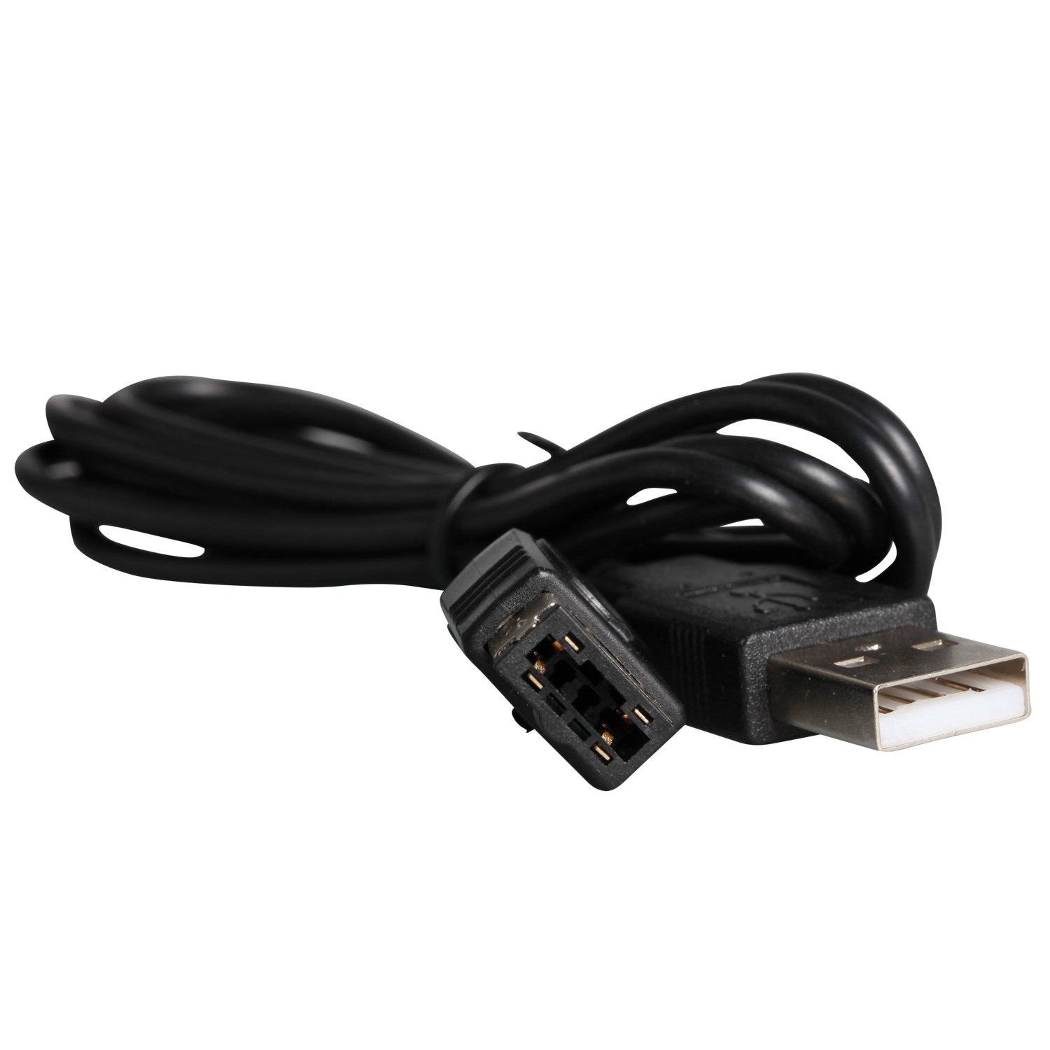 eJiasu Gba Sp Charger, Gba Sp Charging Cord 1.2m(3.9ft) USB Data Cable Charger Accessories for DS/NDS,Gameboy Advance SP Charge Cable/GBA SP (Black) (1 Piece)
