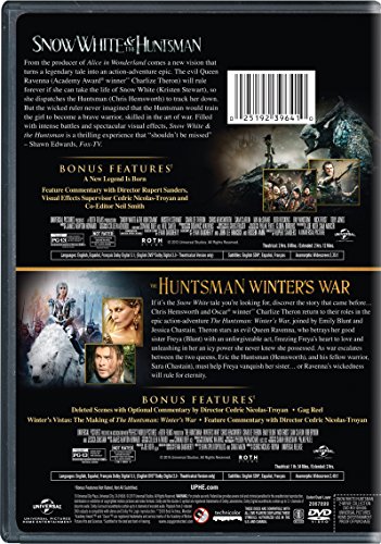 Snow White & The Huntsman / The Huntsman: Winter's War 2-Movie Collection [DVD]