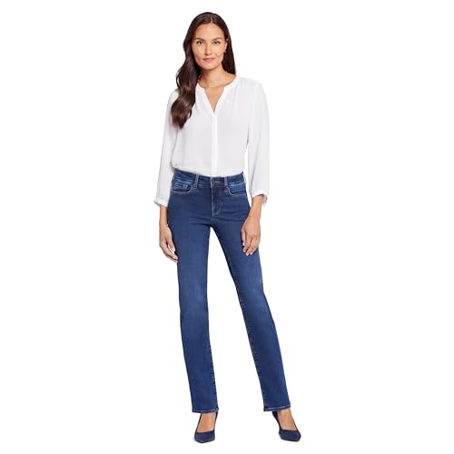 NYDJ Women's Marilyn Straight Denim Jeans, Cooper, 10