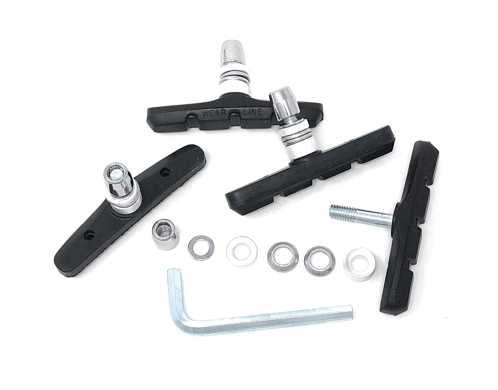 The Flying Wheels Complete Bike Brake Pad Set, 70mm