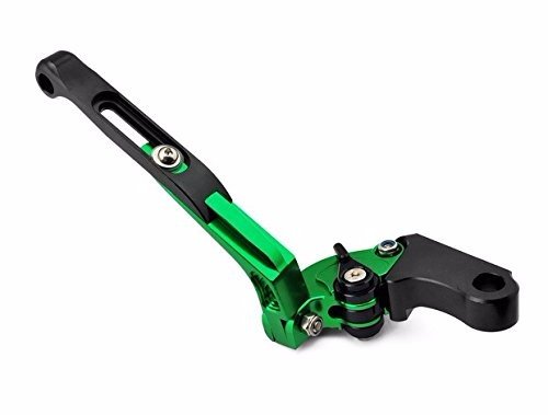 Niree Foldable Extendable Brake Clutch Levers for Yamaha YZF R1 2004-2008 YZF R6 2005-2016 R6S CANADA VERSION 2006 R6S EUROPE VERSION 2006-2007 Green