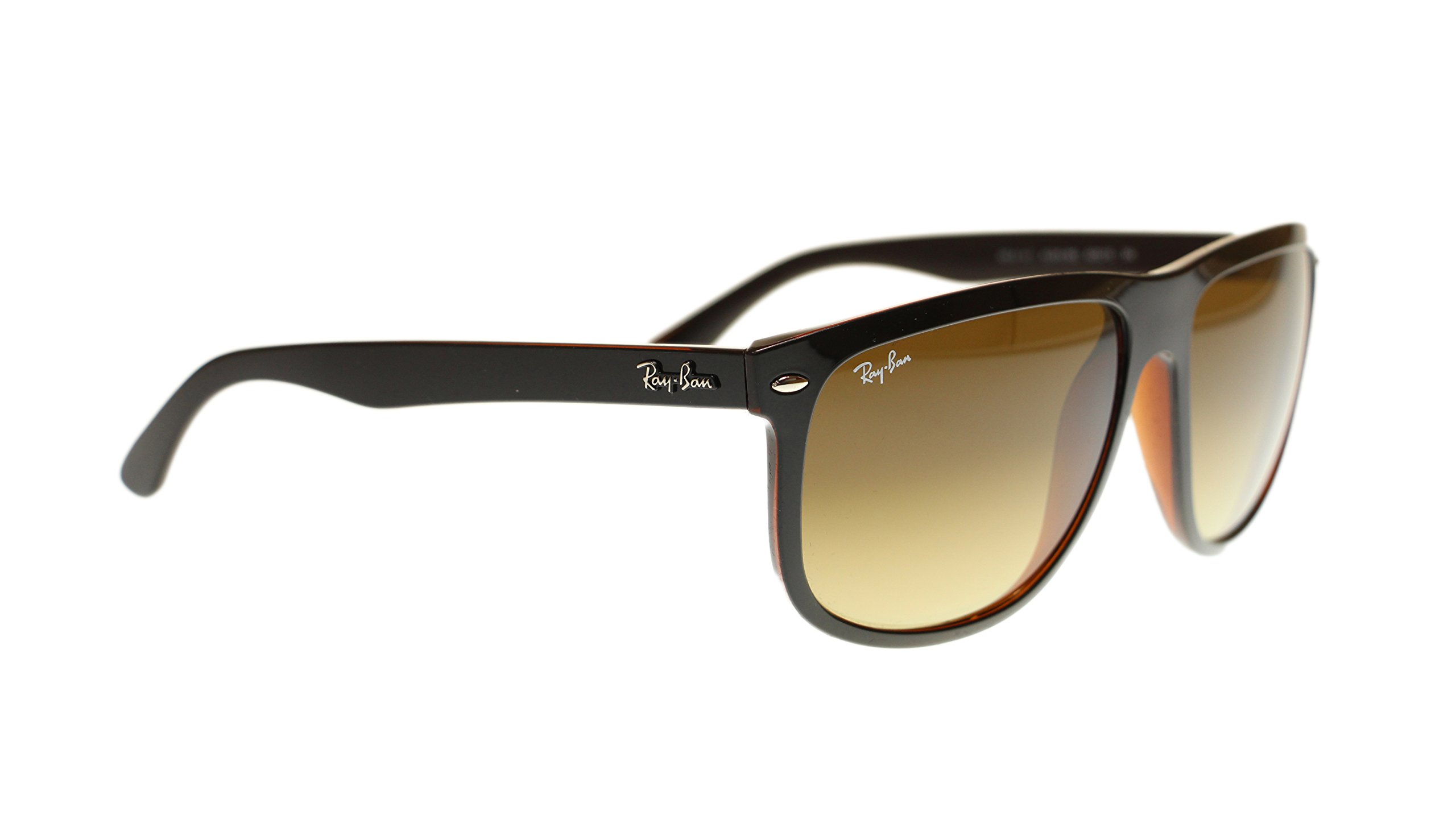 Ray Ban Sunglasses RB4147 609585 Top Black On Brown Square 60mm Authentic