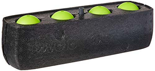 Tovolo Seamless Sphere Ice System, Compact, 2.5 Inch Crystal Clear Spheres - Set of 4 Molds,Black