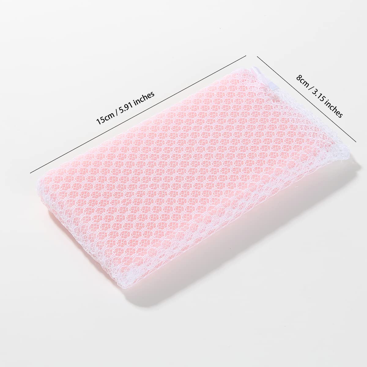 FaSoLa Magic Durable Kitchen Cleaning Sponge, Pots Pans Household Cleaning Scrub Sponge, Eco Scrub Pads for Dishes (Multicolor Pack of 15)