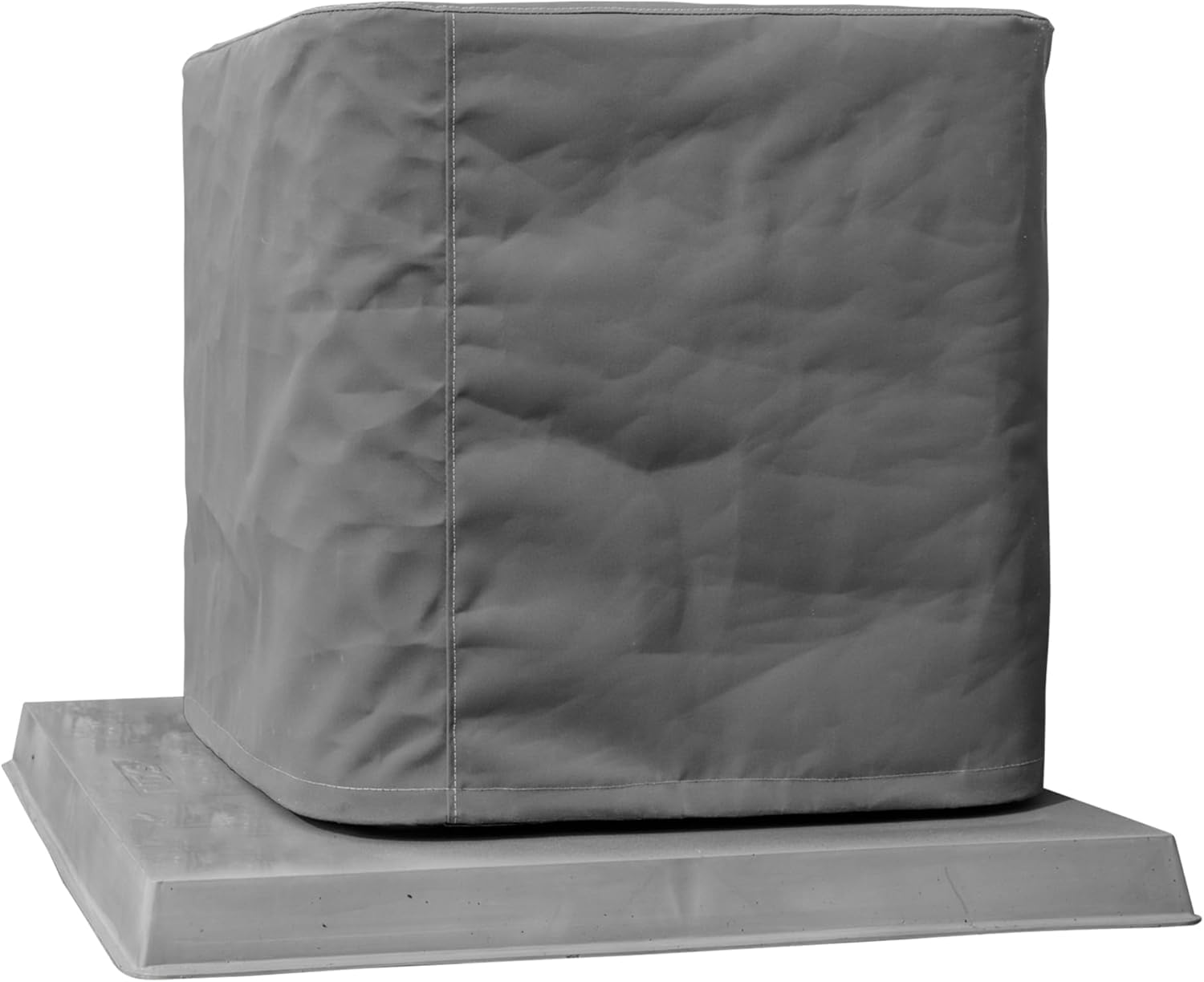 SugarHouse Outdoor Air Conditioner Cover - Premium Marine Canvas - Made in The USA - 7-Year Warranty - 28" x 40" x 20" - Gray