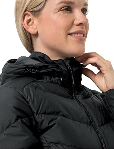 Jack Wolfskin Womens Selenium Coat, Black, XL