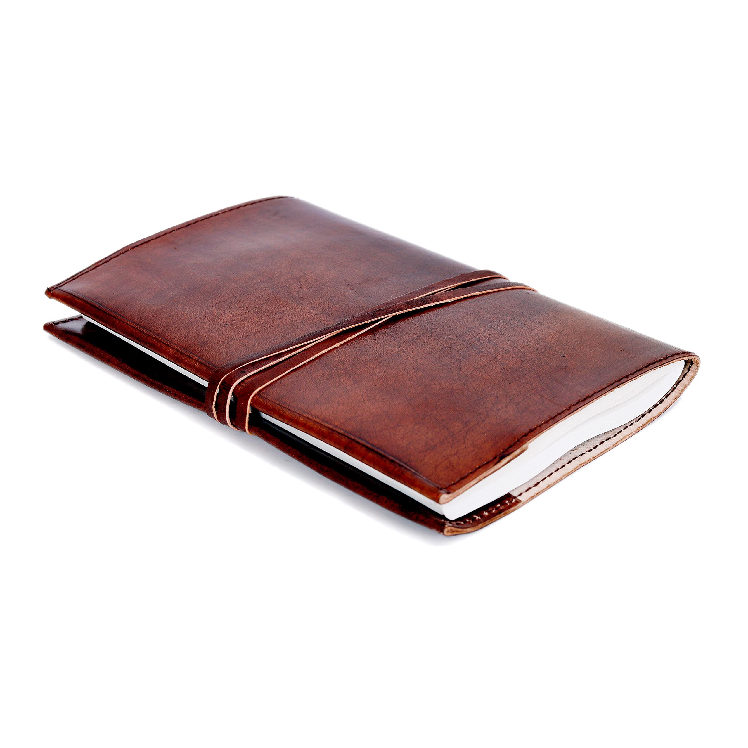 Tree of Life Handmade Leather Journal Refillable Unined Paper Leather Journal/Writing Notebook Diary/Bound Daily Notepad for Men & Women Medium, Writing pad Gift for Artist, Sketch