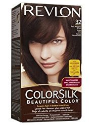 Revlon ColorSilk Beautiful Color Permanent Hair Color 32 Dark Mahogany Brown 1 EA - Buy Packs and Save (Pack of 5)