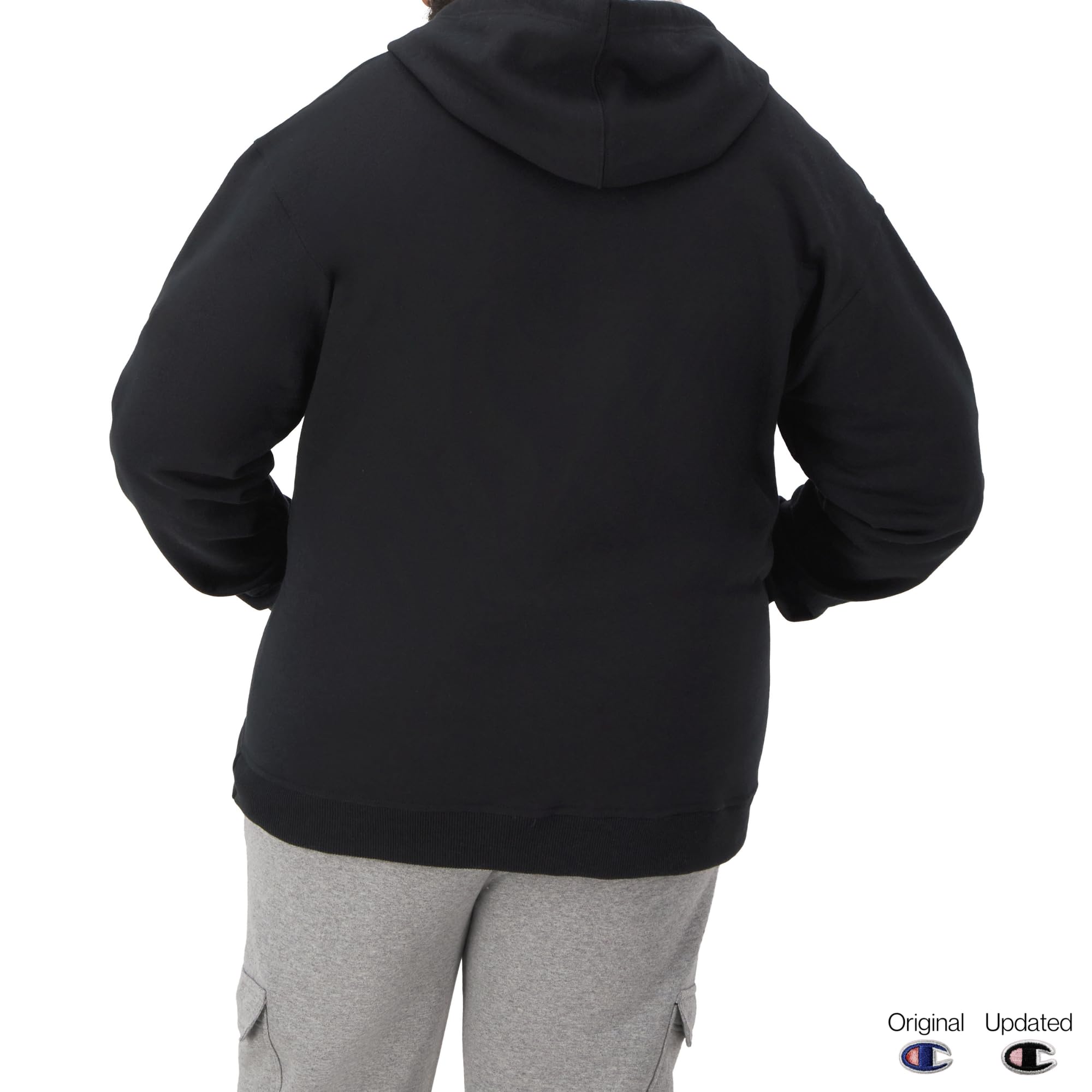 Champion Men's Zip-Up Hoodie, Powerblend, Zip-Up Hoodie Sweatshirt for Men (Reg. or Big & Tall)