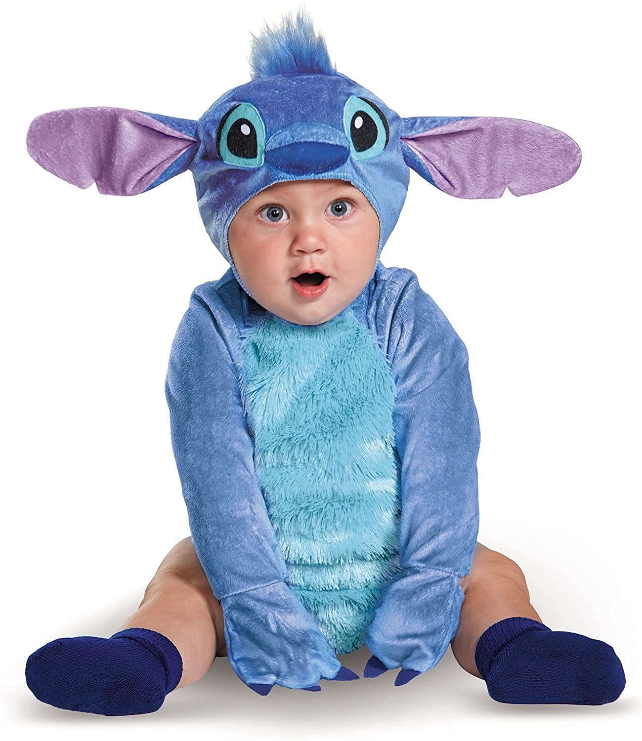 Disguise unisex baby Stitch Infant Costume, Blue, 6-12 mths US