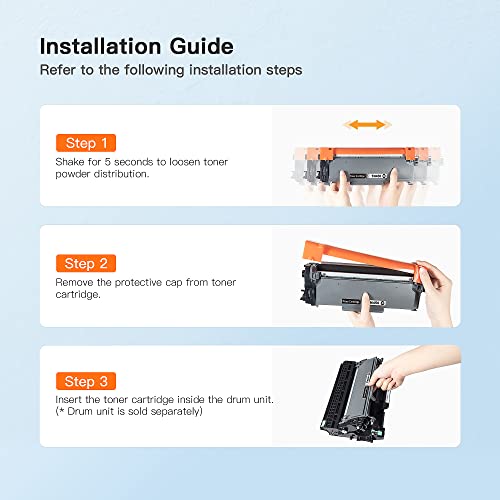 E-Z Ink (TM) Compatible Toner Cartridge Replacement for Brother TN450 TN-450 TN420 TN-420 to use with Intellifax 2840 2940 HL-2270DW MFC-7240 MFC-7360N (High Yield, 3 Pack)