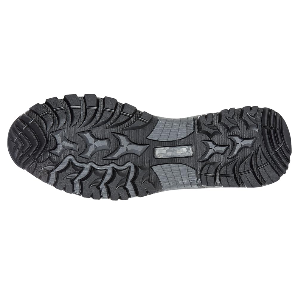 Propét Men's Ridge Walker Low Hiking Boot Ankle Bootie, Black, 9 Medium US