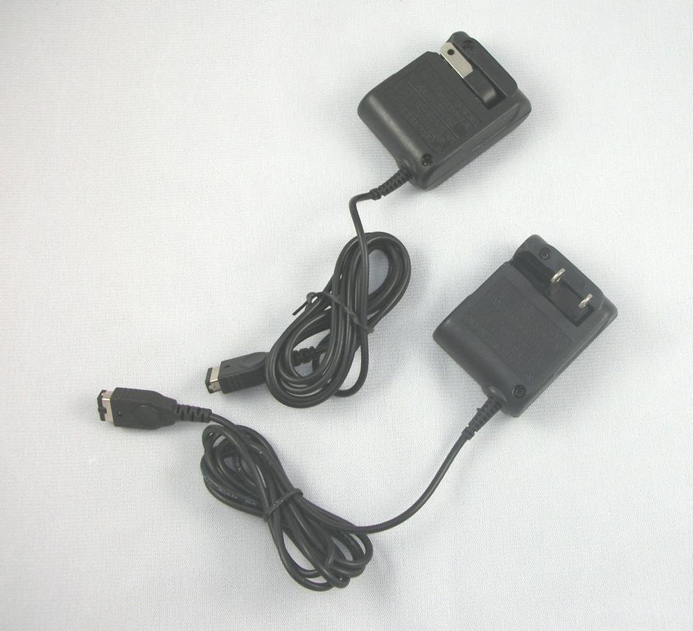 Video Game Accessories Nintendo GBA SP AGS-001 AGS-101 AGS-002 Charger AC Cord Plug LOT OF 2