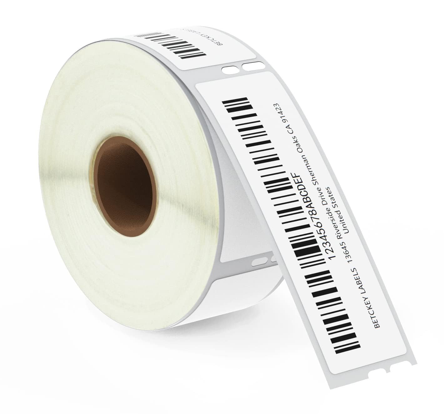 BETCKEY - Compatible DYMO 30252 (1-1/8" x 3-1/2") Address & Barcode Labels - Compatible with DYMO Labelwriter 450, 4XL, NOT Fit 550 & 5XL [1 Rolls/350 Labels]
