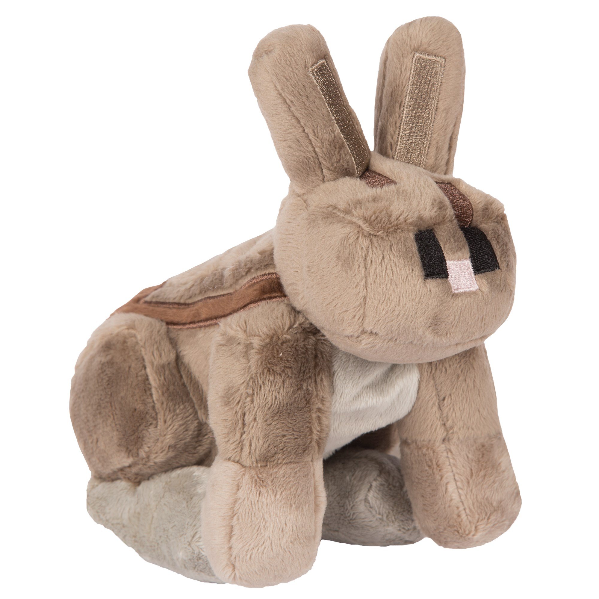 JINX Minecraft Rabbit Plush Stuffed Toy, Brown, 8" Tall