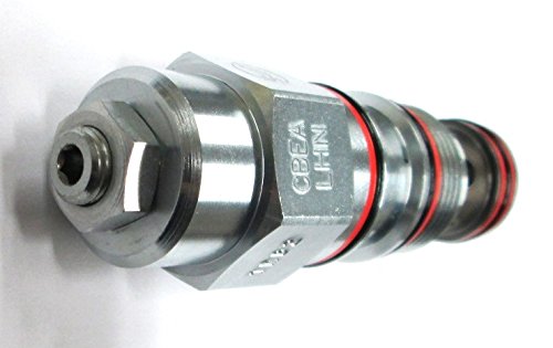 Sun Hydraulics SN CBEA LHN Counter Balance Valve. Stainless Steel. 2/2 Inch NPT Threaded. 1000-4000 PSI. 25 PSI Check. 30 GPM Max. 3 to 1 Pilot.