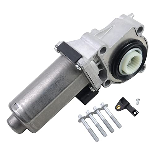 27107566296 Transfer Case Shift Actuator 4WD Replacement for 2003-2010 BMW E53 X5 E83 X3 27107541782 27103455136 27103455139 Actuator Motor Gear with sensor